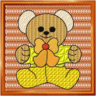 CUTE BEAR SQUARES 1 | OregonPatchWorks